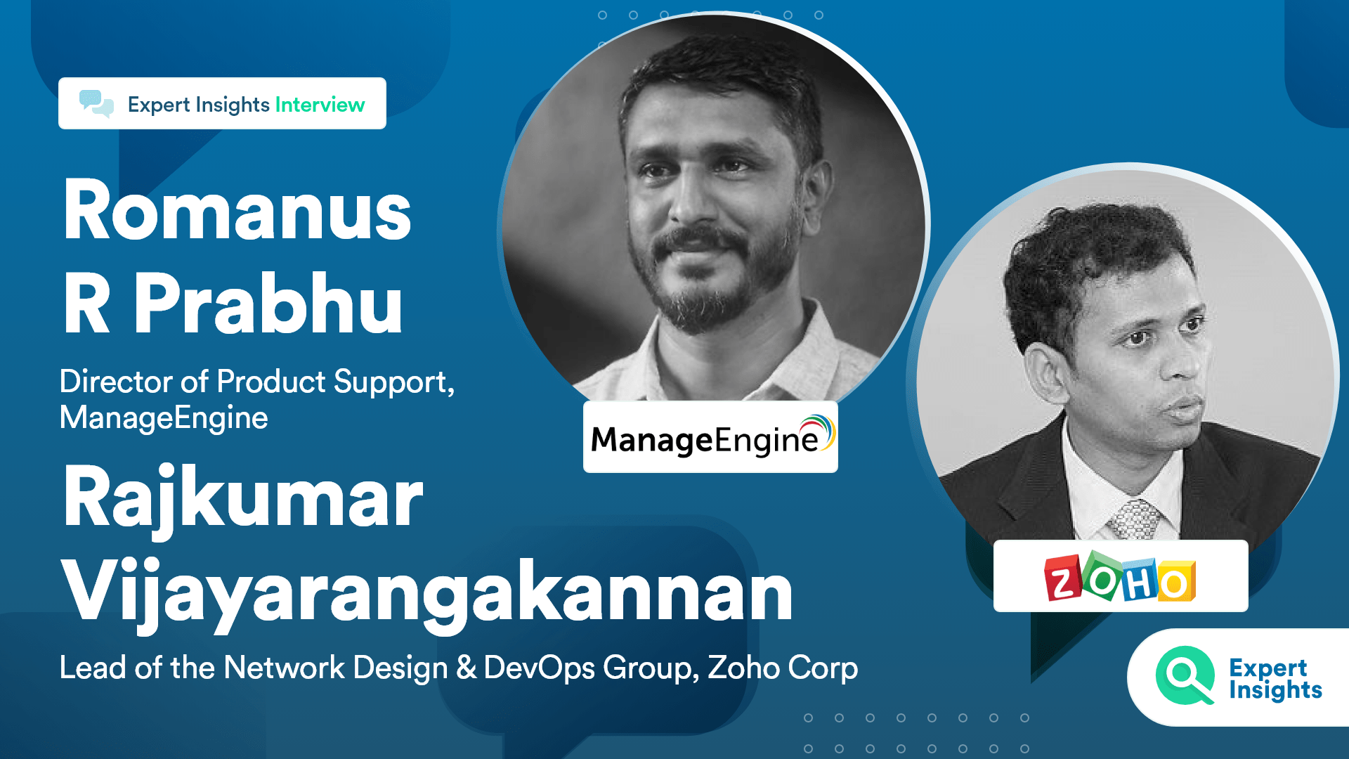 Romanus R Prabhu and Raj Vijayarangakannan On The Need To Embrace New ...