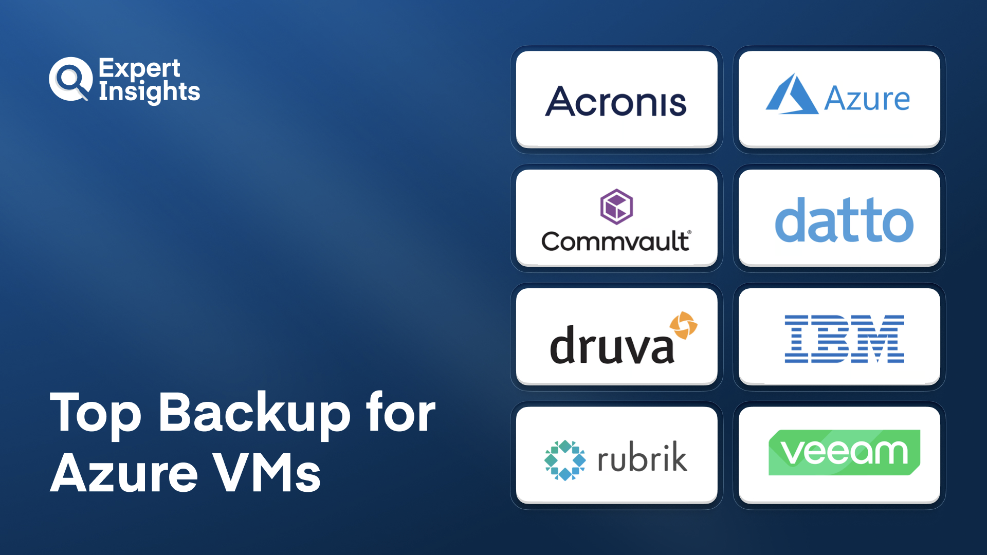 Top 8 Backup Solutions For Microsoft Azure Vms