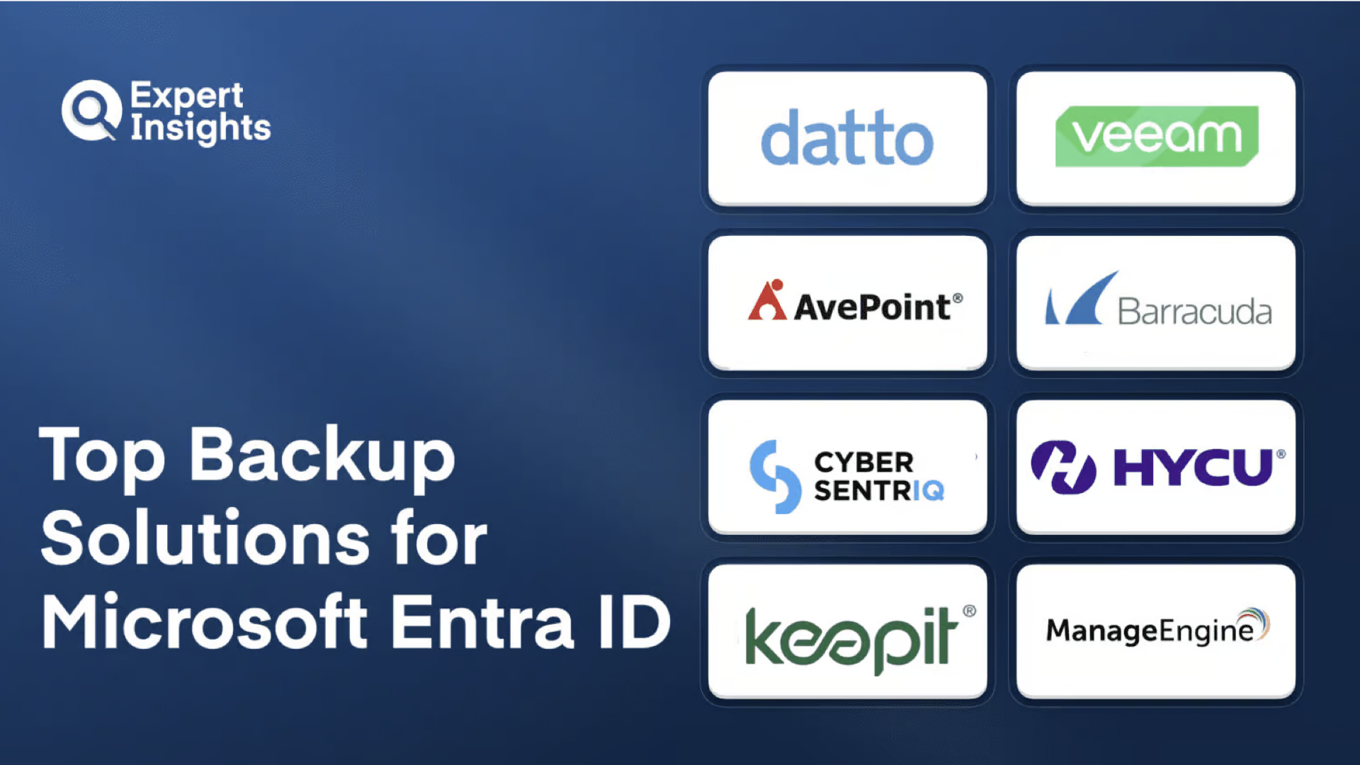 Best 8 Microsoft Entra ID Backup Solutions For Business (2026)